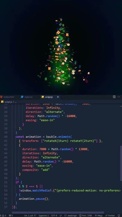 Merry Christmas 🎅 🎄 ️ Using Html Css Javascript Christmas Coding Webdevelopment Webdesign