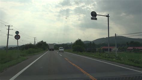 国道242号幕別方面1080p 車載動画ドライブ道道772号交点国道241号分岐 国道274号合流 足寄町 YouTube