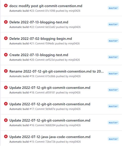 Blog 게시글 안올라가는 오류해결deploy Error Minji