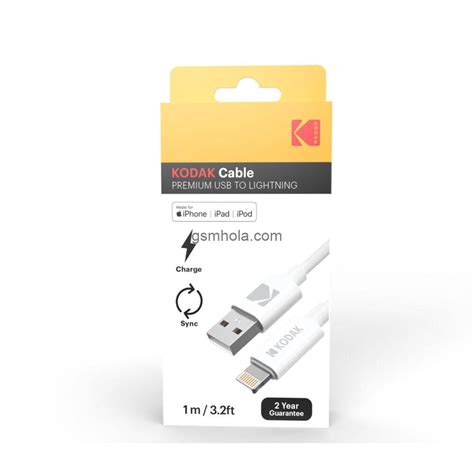 Kodak Premium Cable Usb A Lightning 1m32ft Ibao