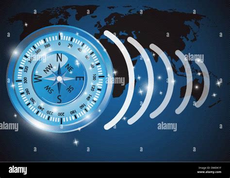 Abstract Compass Vector Background Stock Vector Image And Art Alamy