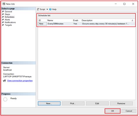 how to schedule jobs in sql server dot net tutorials