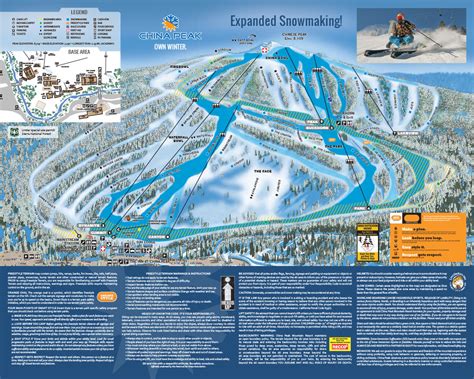 China Peak Trail Map Freeride