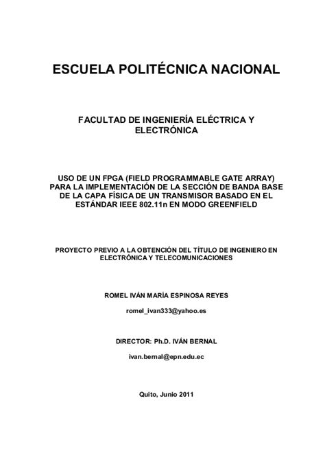 Pdf Uso De Un Fpga Field Programmable Gate Array Para La