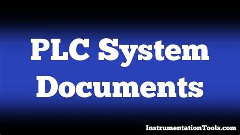 Plc System Documentation Plc Design Plc Documents