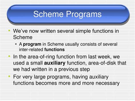Ppt Scheme Functions Powerpoint Presentation Free Download Id 3524248