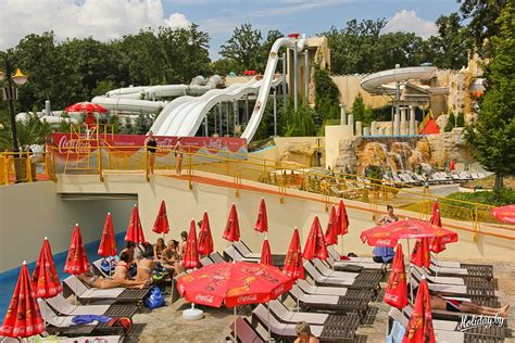 Курорты Болгарии Обзор аквапарка Акваполис в Золотых Песках цены фото туристический блог