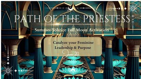 Path Of The Priestess Solstice Full Moon Activation