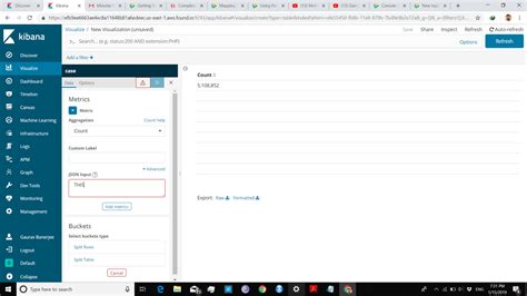 visualize json input how to use i want to lean kibana discuss