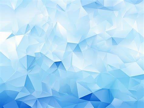 Premium Photo A Close Up Of A Blue And White Abstract Background With Triangles Generative Ai