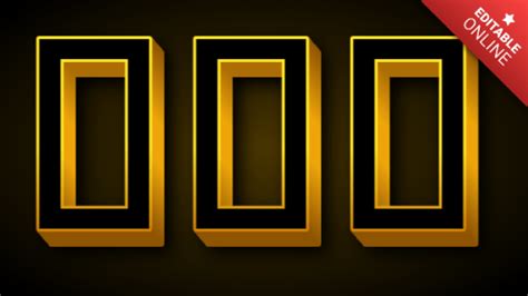 자위녀 Deluxe Gold Style Font Text Effect Generator