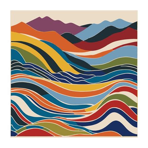 Premium Vector Colorful Abstract Waves Pattern