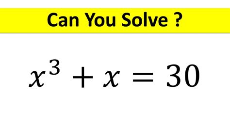 A Nice Algebra Math Problem Can You Solve This Themathscholar23