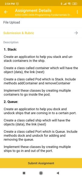 solved 2 54 pm assignment details 6202 cosc 2436 programming