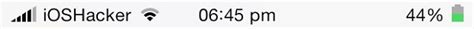 how to make ios 7 status bar look like android kitkat ios hacker