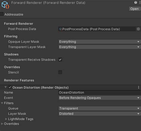 Forwardrenderer Render Feature Only Works In Editor Not Build Unity