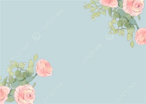 절묘한 파란색 잉크 스타일 꽃 배경입니다 절묘한 분홍 푸른 배경 일러스트 및 사진 무료 다운로드 Pngtree