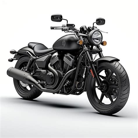 Premium Photo Yamaha Bolt Rspec An Entrylevel Bobber With Blackedout St Motorbike On White