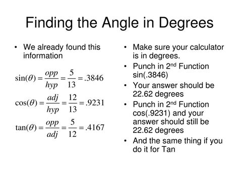 PPT Trig Ratios PowerPoint Presentation Free Download ID