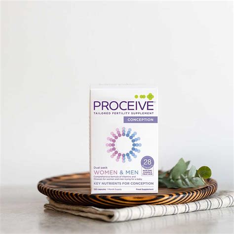 Proceive Women Men Dual Pack Advanced Fertility Supplement