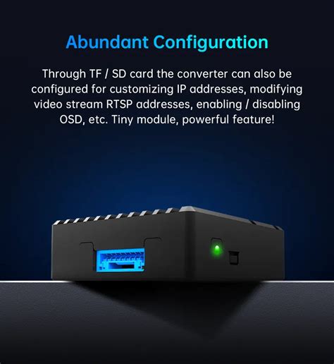 Siyi Ethernet To Hdmi Converter With Osd Overlay And Mp4 Recording Heliengadin