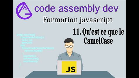 Formation Javascript 12 Quest Ce Que Le Camelcase Youtube