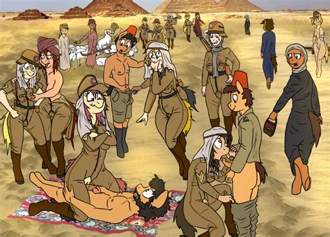 Rule 34 Absurd Res Anthro Austrian Army Clothing Desert Egyptian