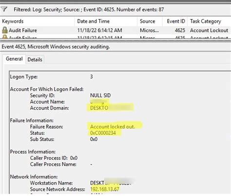 Identify Source Of Active Directory Account Lockouts Troubleshooting