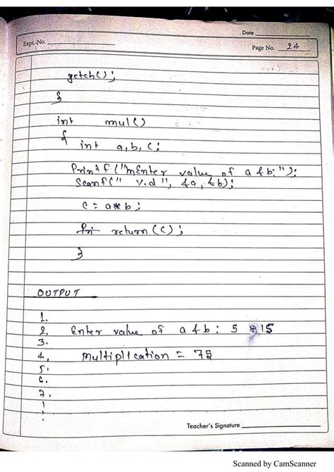Cprogramming Practical File 1 Pdf