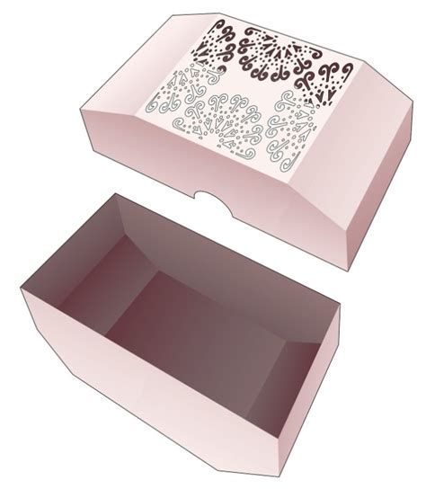 Chamfered Box 3d Model Vector Files
