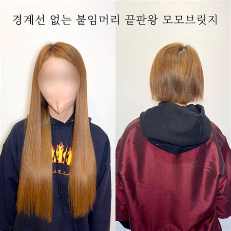 Momobridge 손상돼서 끊어진머리 짧게 자르고 눈물의 붙임머리🫣 모모브릿지 종교를 믿는 우리 J