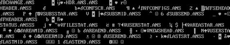 textfiles ansi screens