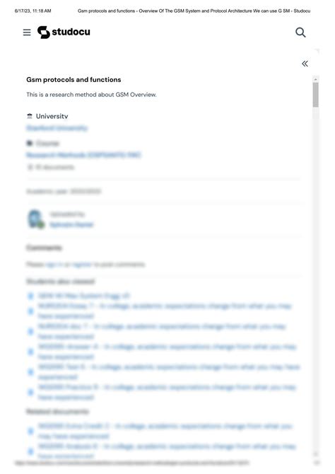 Solution Gsm Protocols And Functions Overview Of The Gsm System And Protocol Architecture We