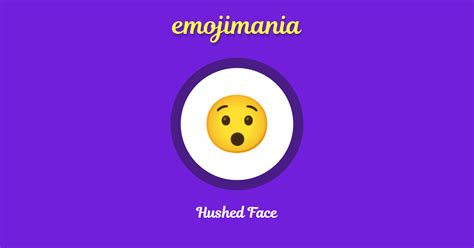 😯 Hushed Face Emoji Copy And Paste Emojimania