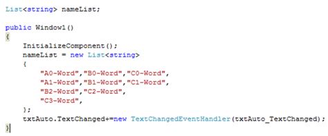 autocomplete textbox in wpf