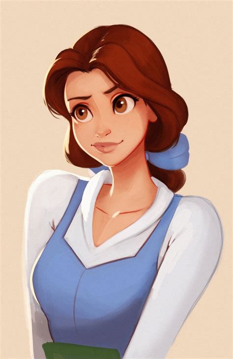 Princesses Fanarts Belle Disney Disney Cartoons Beauty And The Beast