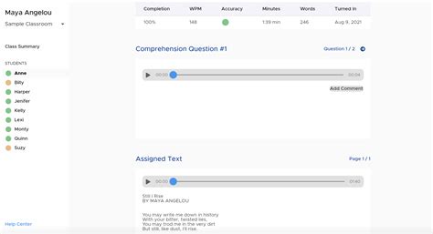 Understanding Assignment Data Readlee Support