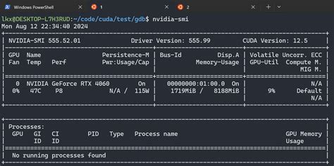 Cuda Gdb Report Error Under Wsl2 Cuda Gdb Nvidia Developer Forums