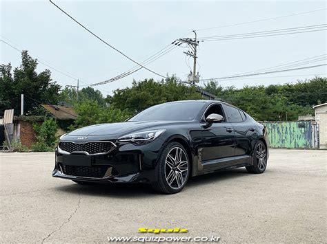 Squizpower 스팅어33 준비엘 인증 가변 배기 퍼포 모델 인증 머플러는 별도의 배기 Facebook