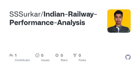Github Sssurkarindian Railway Performance Analysis