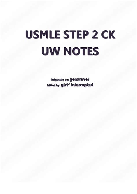 Full Summary Usmle Step 2 Ck Uworld Notes 2022 Summary Usmle Step 2 Ck Uworld Notes Stuvia Us