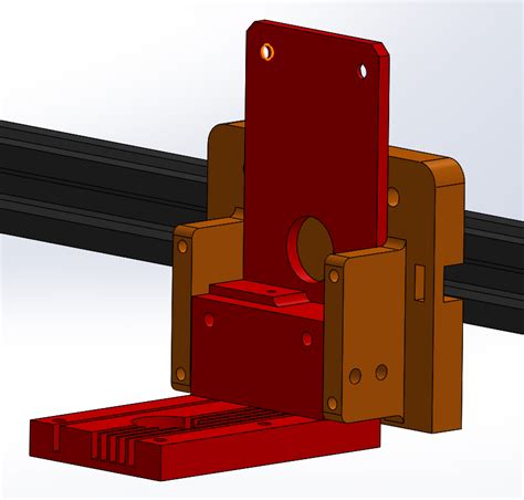 Free 3d File Wanhao Duplicator D9 400 X Axis Extruder Plate・3d Print Design To Download・cults