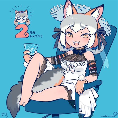 Inada Roku Island Fox Kemono Friends Kanihai Kemono Friends