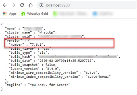 What Version Of Elasticsearch Do I Have Installed Progress Community
