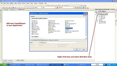 crystalreport in asp