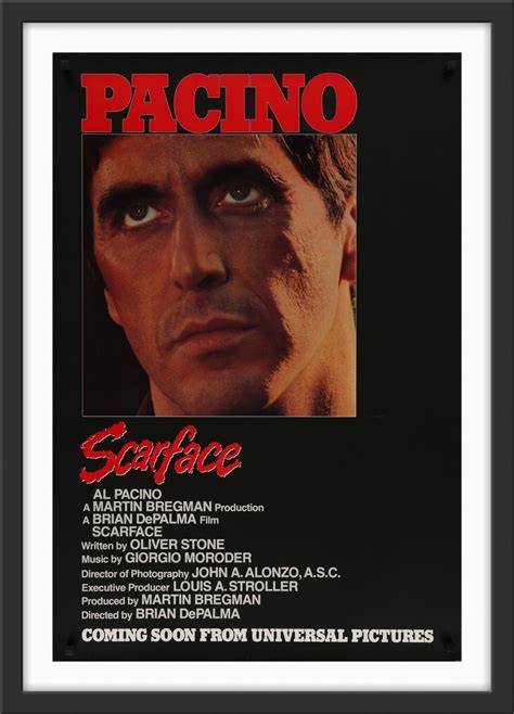Original Scarface Movie Poster