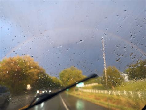 Brightest Rainbow Ive Ever Seen Today On The Bay Rmaryland