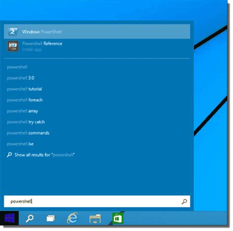 Start PowerShell ISE In Windows 10 4sysops
