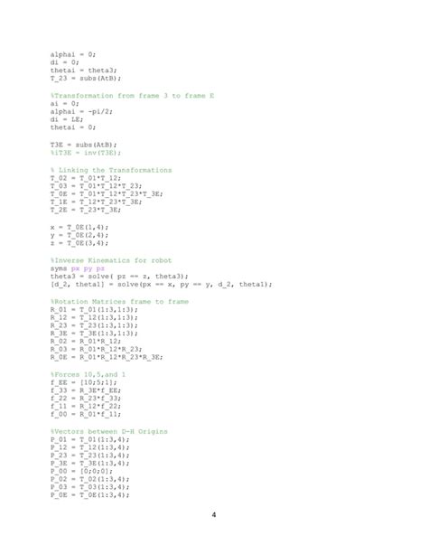 Robotic Manipulator With Revolute And Prismatic Joints Pdf Physics Science