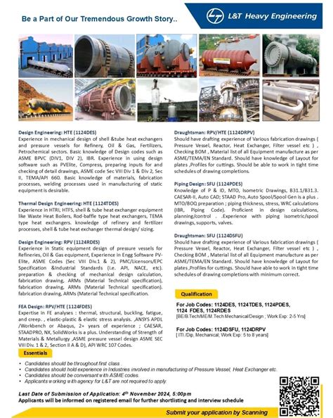 Design Engineer Job Update At Landt Apply By Scanning The Code Rvm Cad